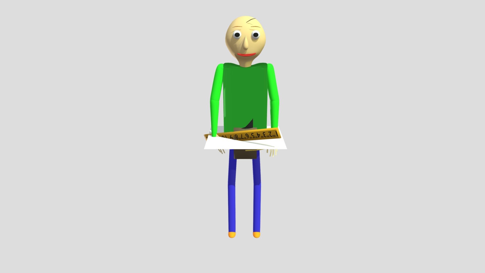 Thunder Baldi (V1) - Download Free 3D model by BaldiMaker3000Fan ...