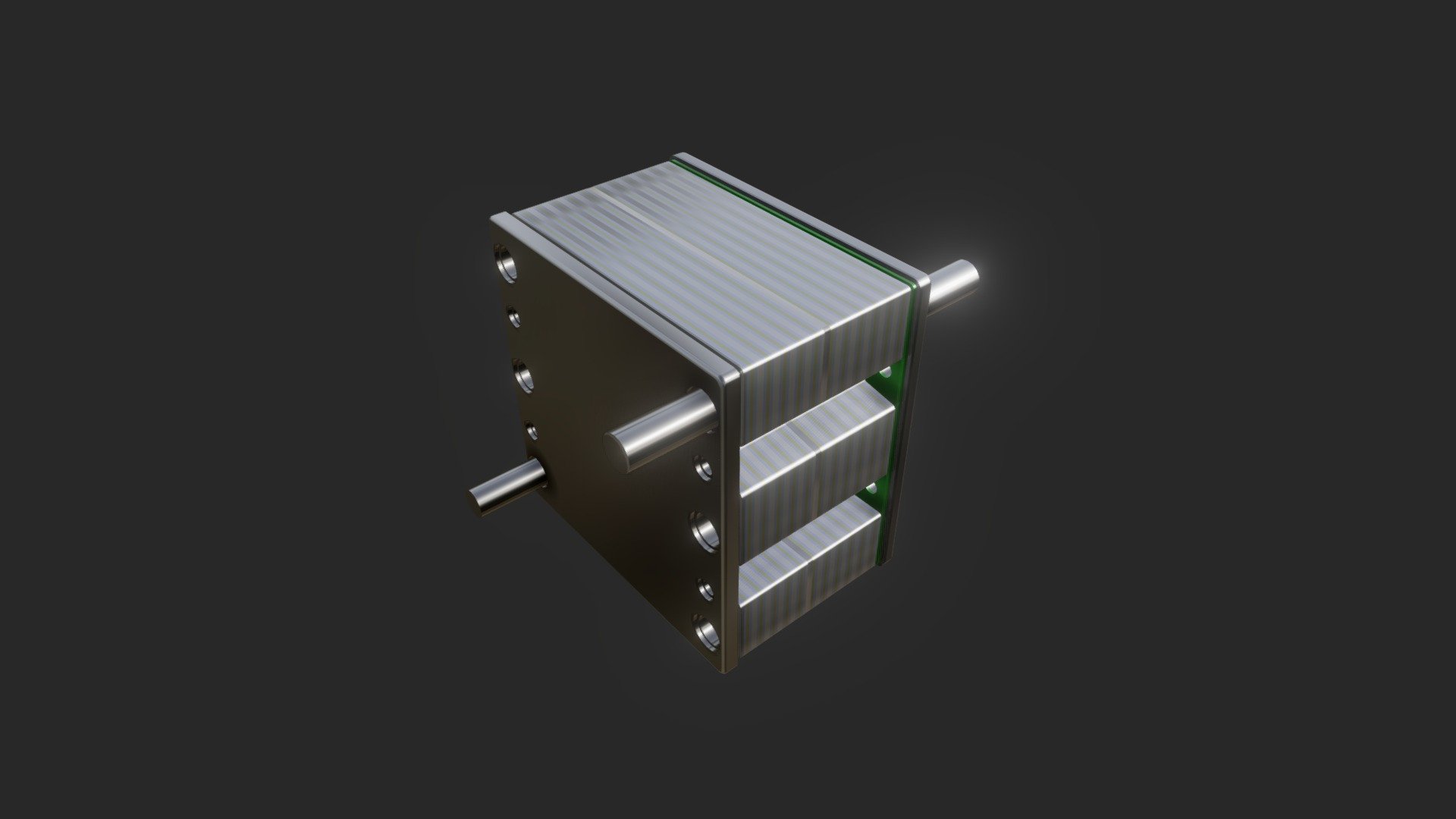 PEMFC Stack Cell - 3D model by j1p2 [11f66da] - Sketchfab