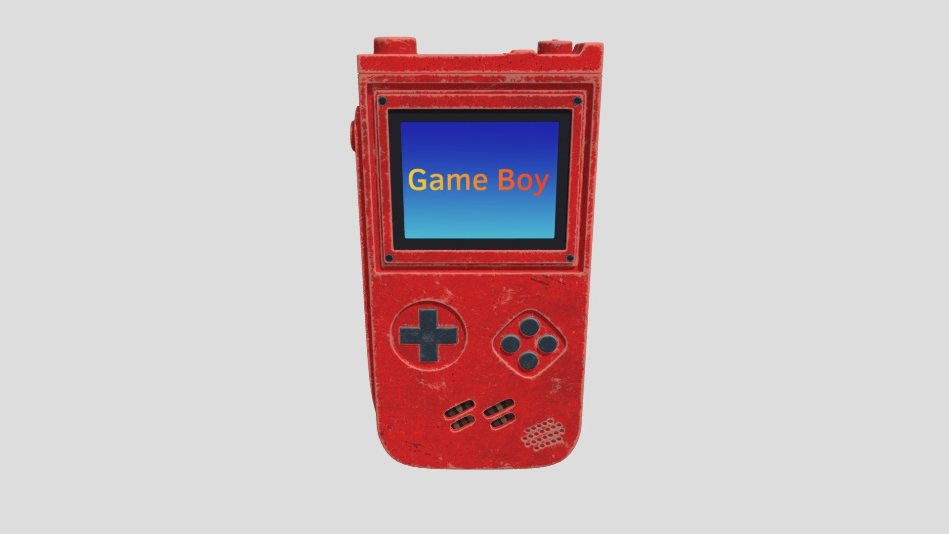 Game Boy - Download Free 3D model by D3mtt [11f846e] - Sketchfab