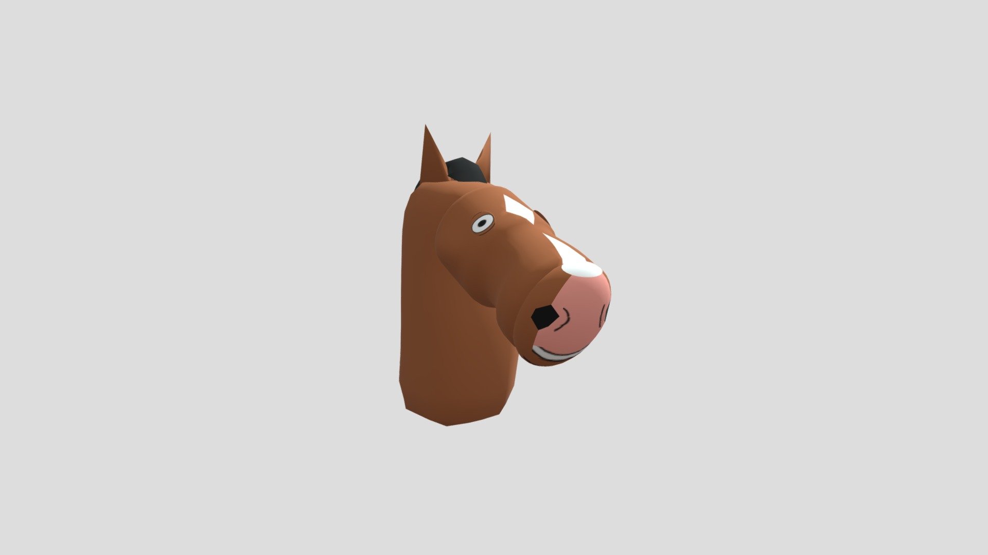 Wk9_BoJack_Head - 3D model by dwarren02 [11f8a3a] - Sketchfab