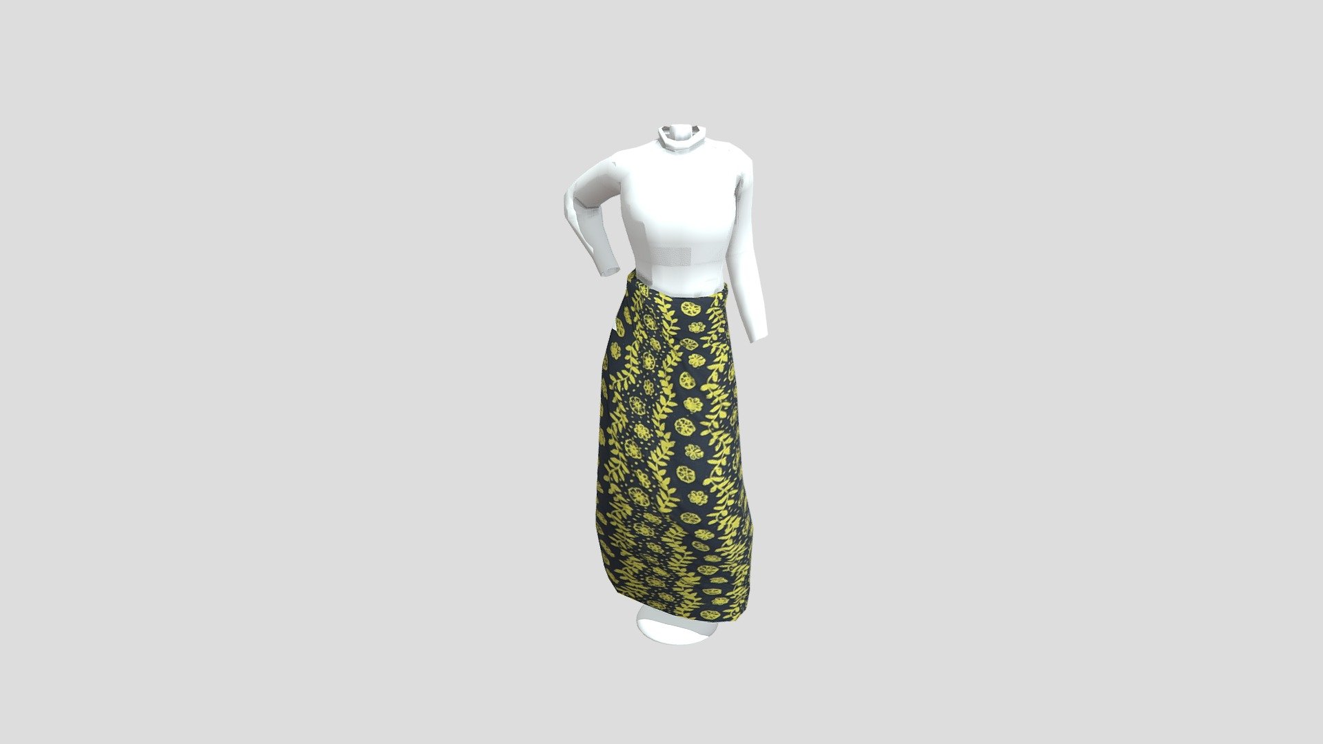 Batik Pak Rashid Batik Awi Series - Download Free 3D model by ...