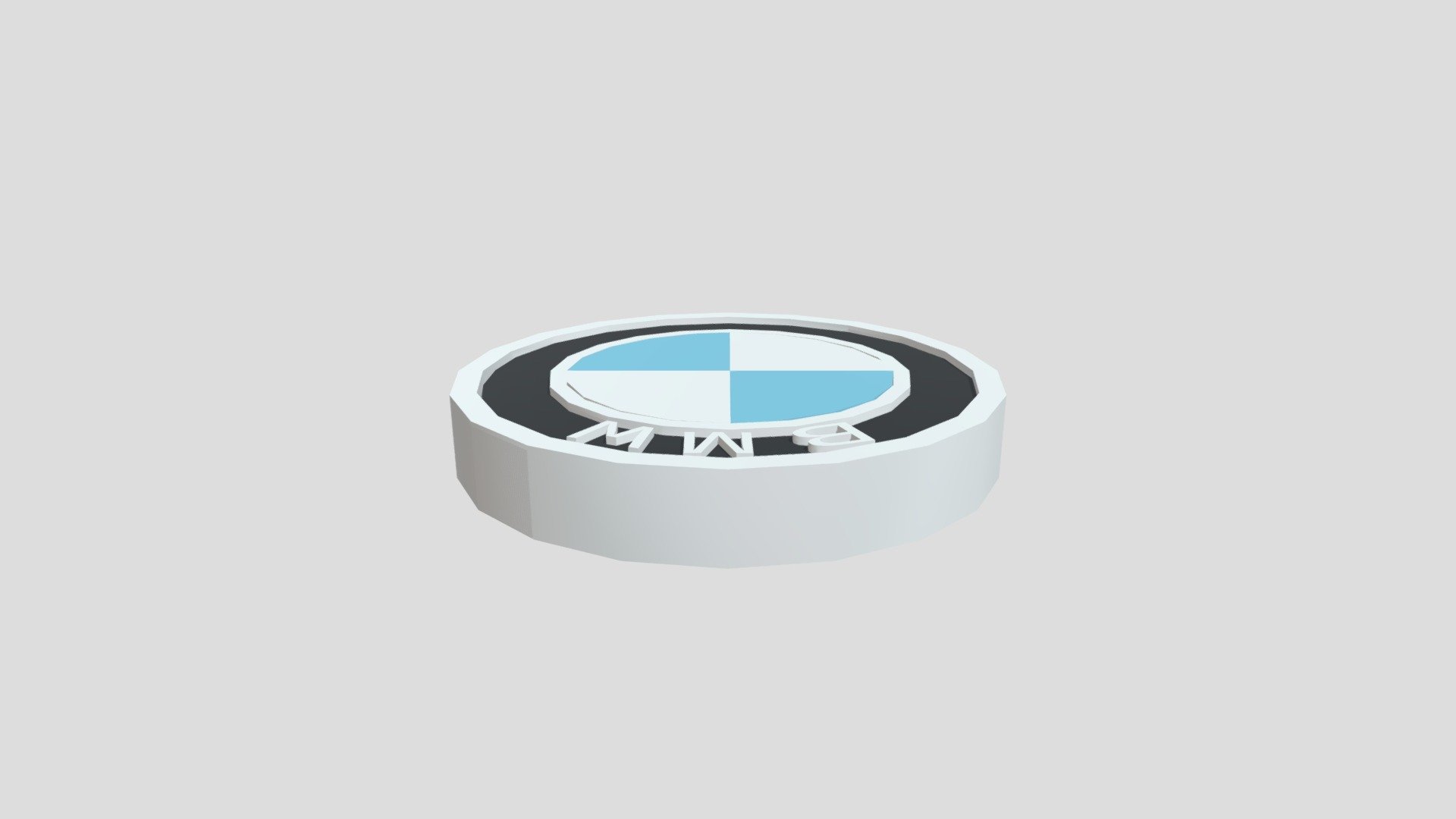Logo Bmw - 3D model by andreadal [11f921c] - Sketchfab