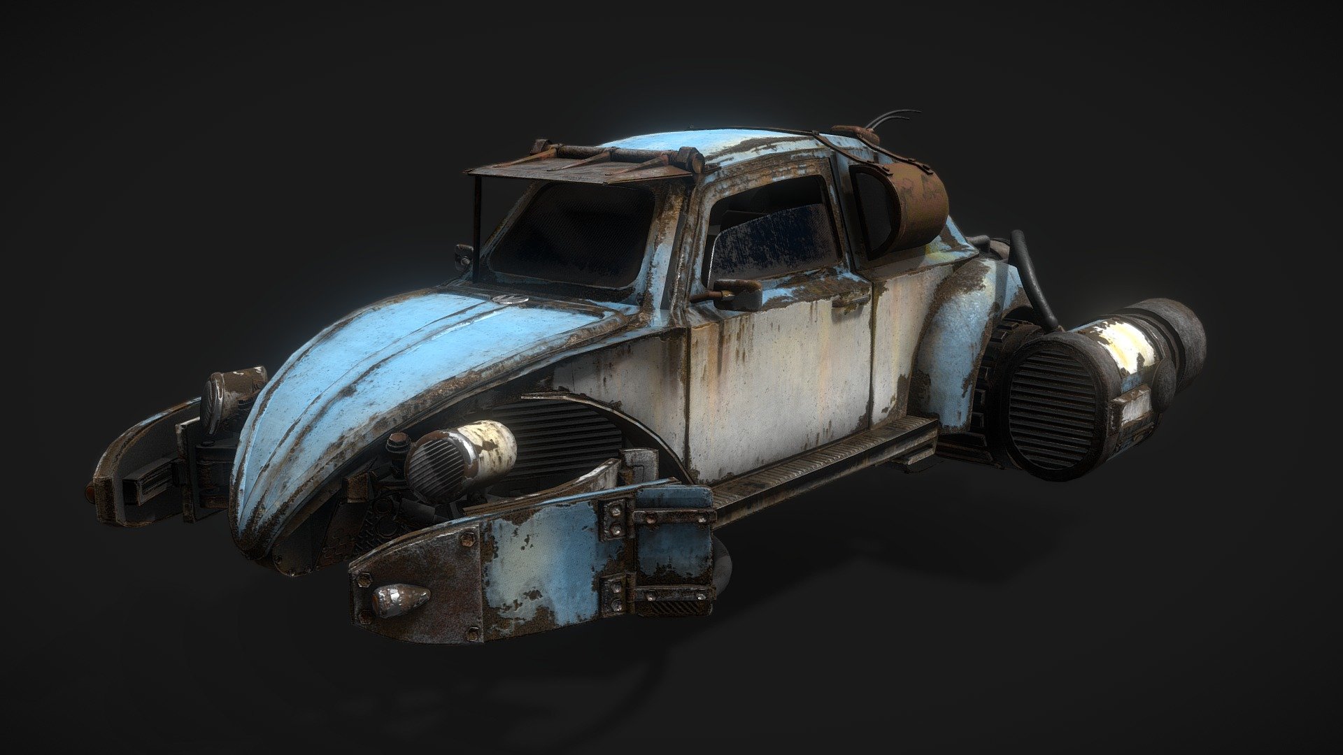 RocketWagen 3D Model - 3D model by Dillon Waugh (@Dillon_Waugh ...