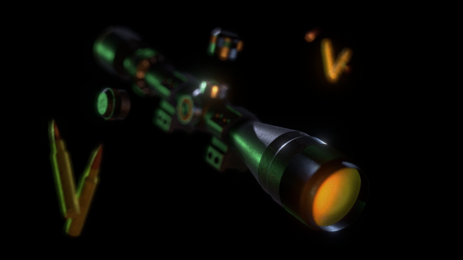 Rifle Scope - Buy Royalty Free 3D model by Mario Falasca (@marfal ...