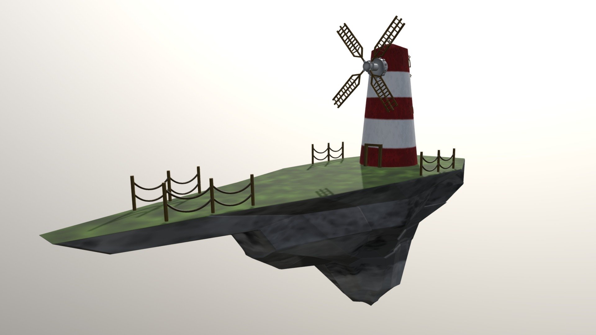 Windmill - 3D model by IXtails [11fda71] - Sketchfab