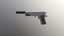 Low Poly Silverballer (Hitman series) - Download Free 3D model by The ...