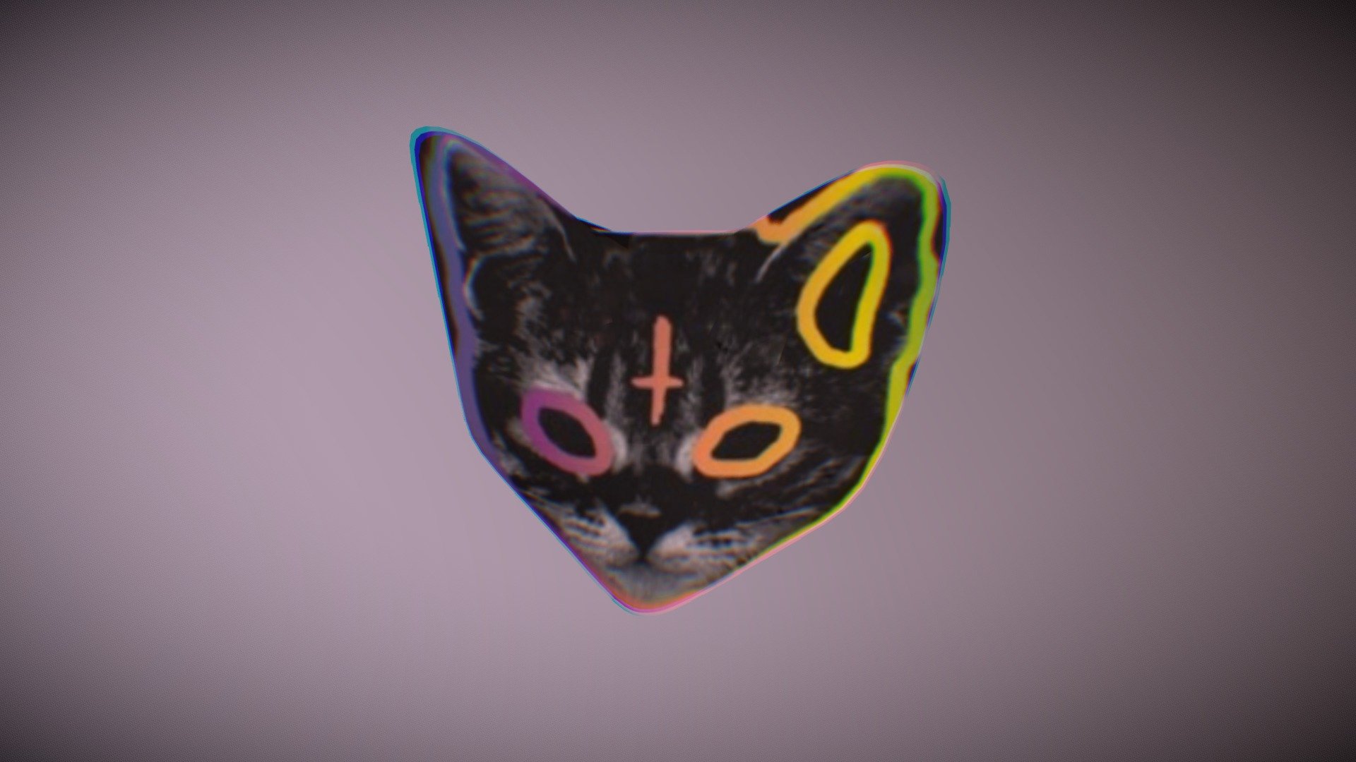 3d Tron Cat - Download Free 3D model by VirtualLink [11fee89] - Sketchfab
