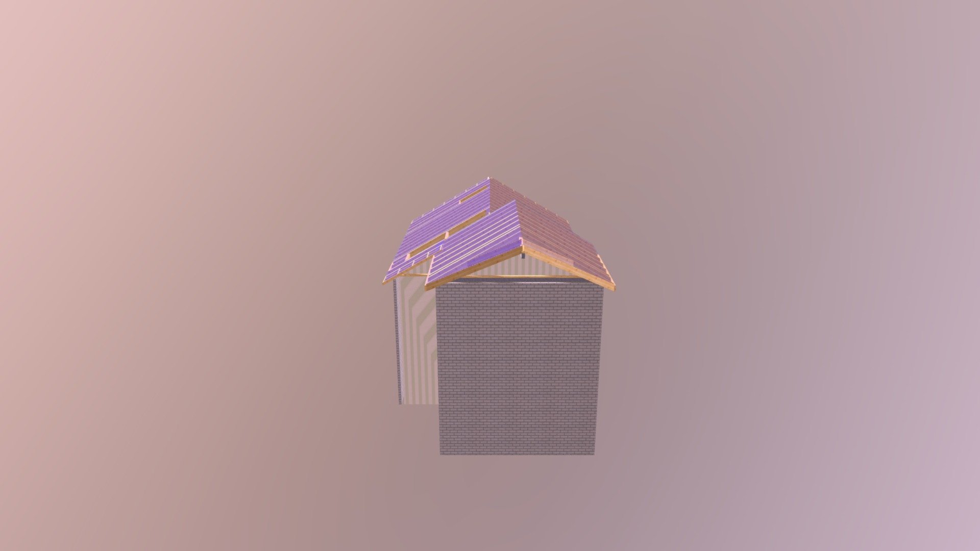 P11210C, Rafter Layout - 3D model by Martin Hallam. Harmony Timber ...