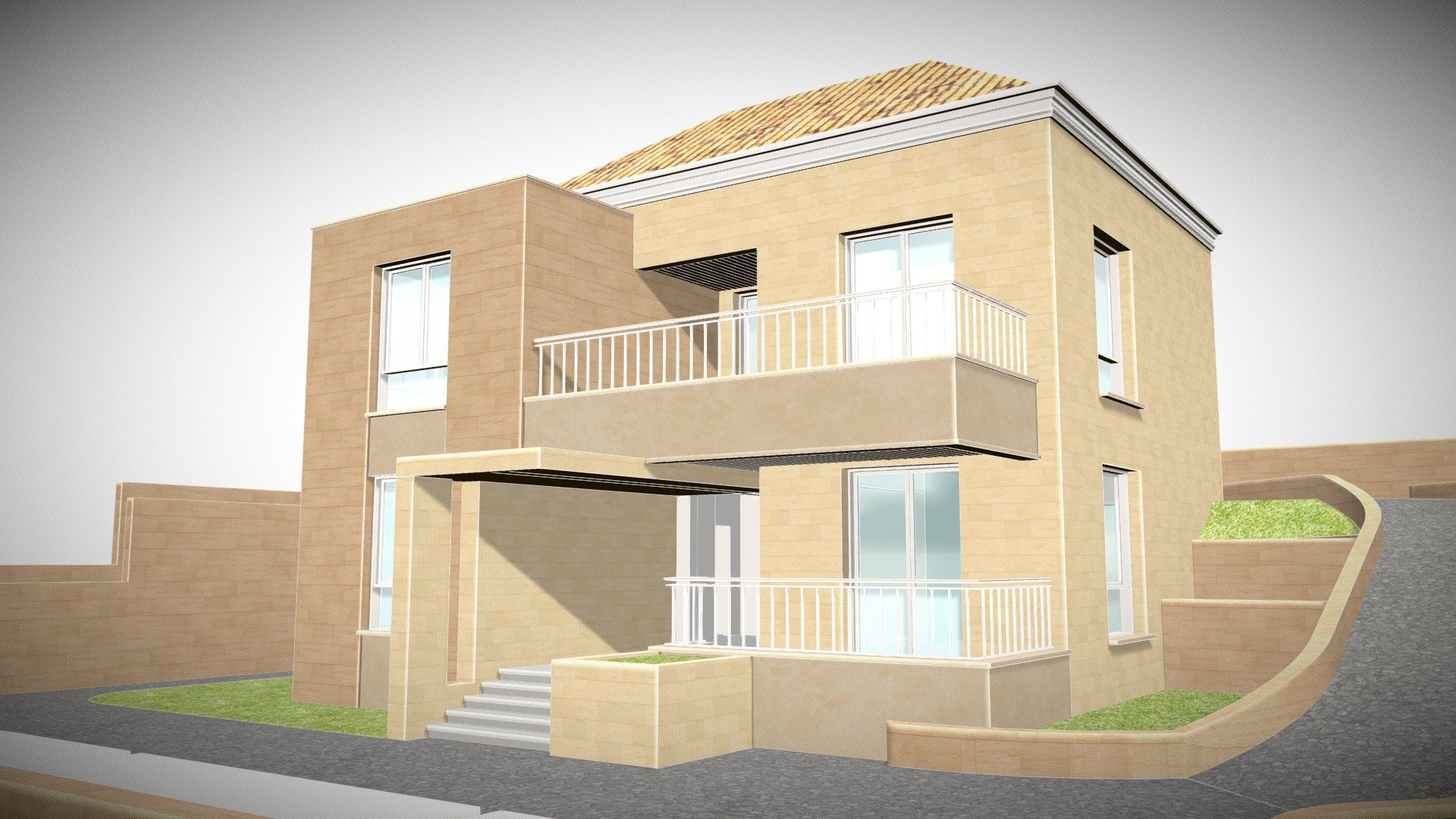 Bet 3ami - 3D model by alihaidar [1201480] - Sketchfab