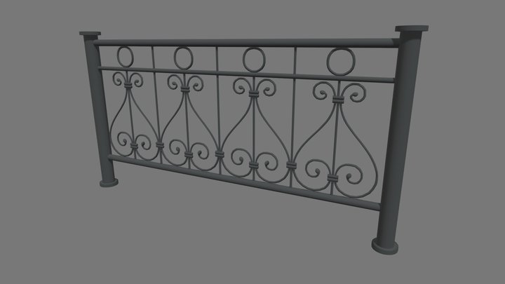 Railing 3D models - Sketchfab