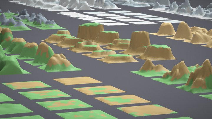 Terrain 3D models - Sketchfab