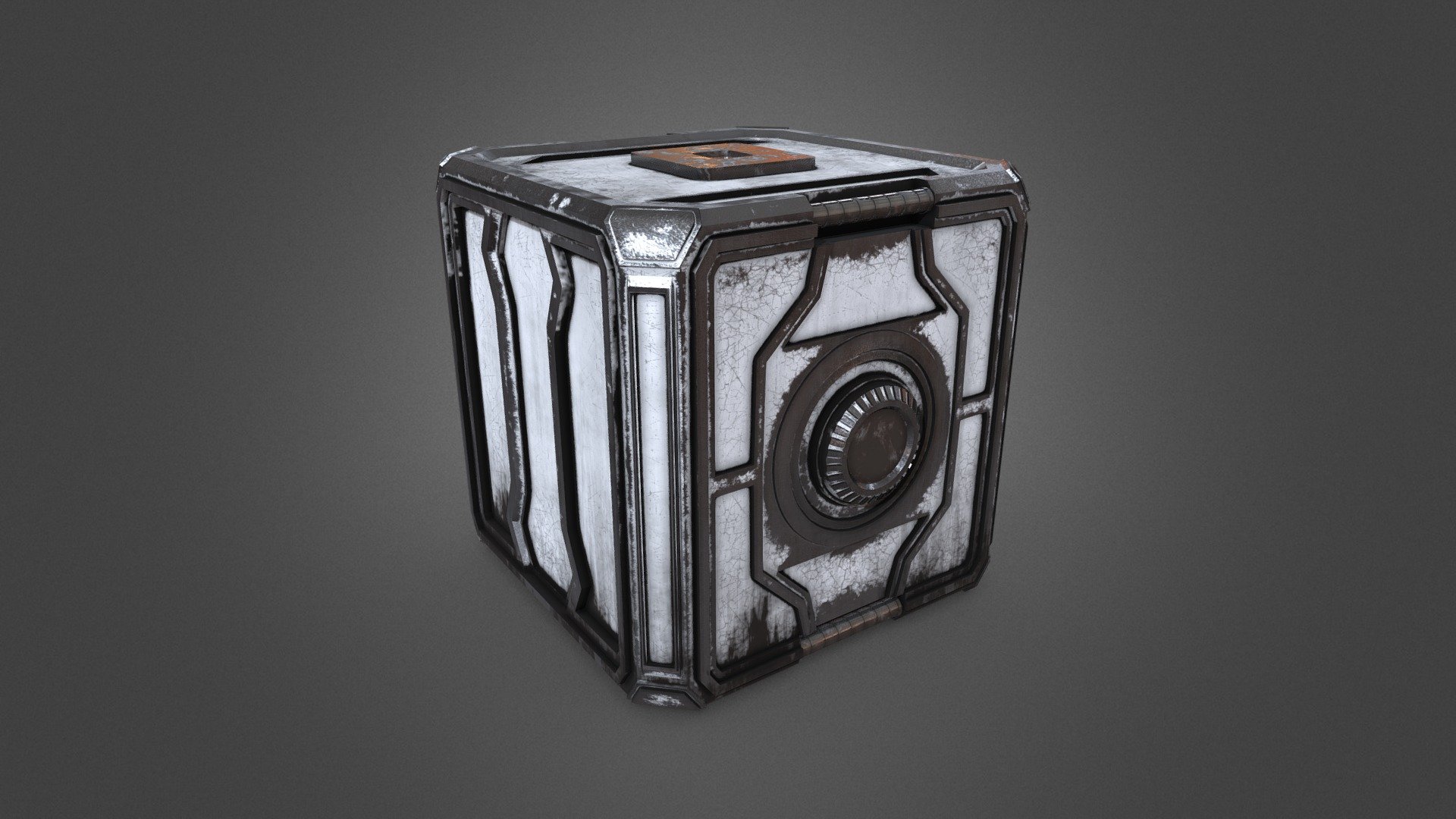 Sci-fi/Post-apo Box/Container/Storage - 3D model by wisrab (@-wisrab ...