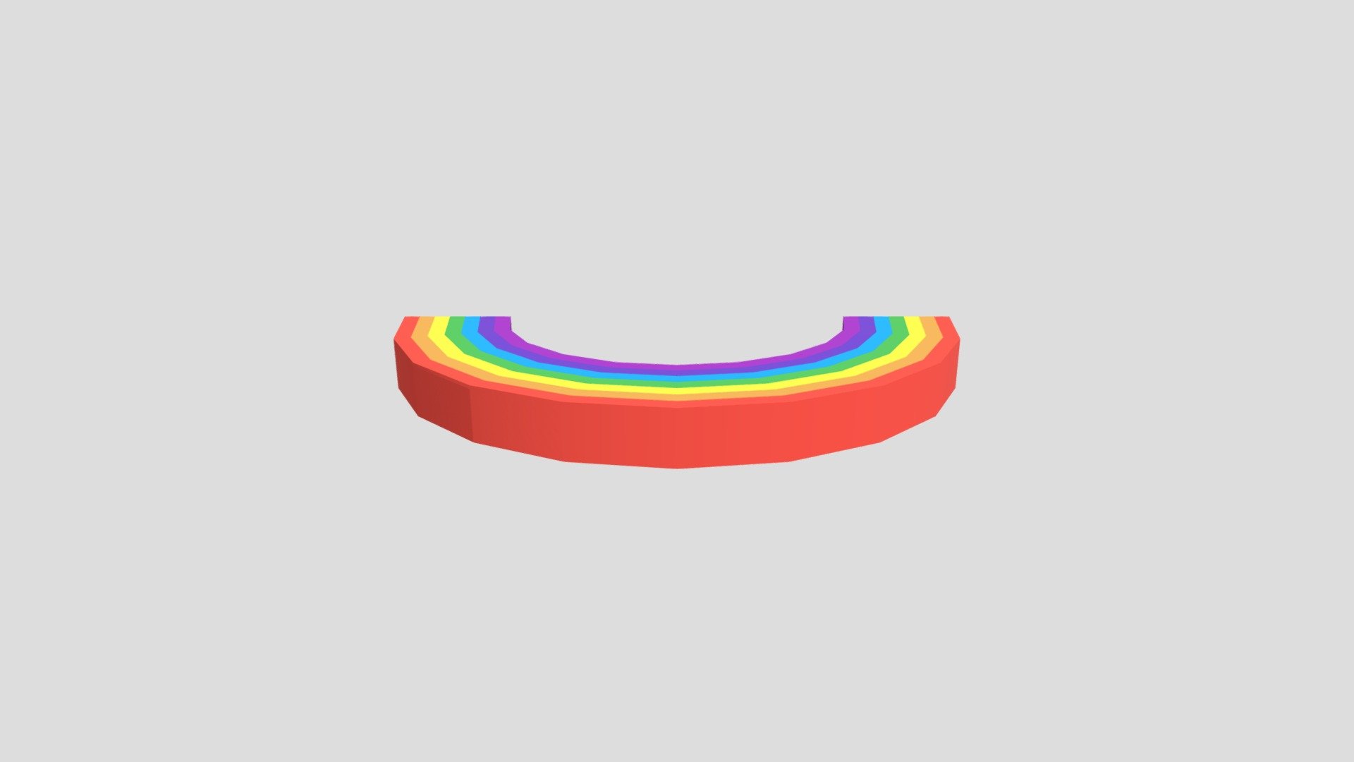 Rainbow from Poly by Google - Download Free 3D model by IronEqual (@ie ...