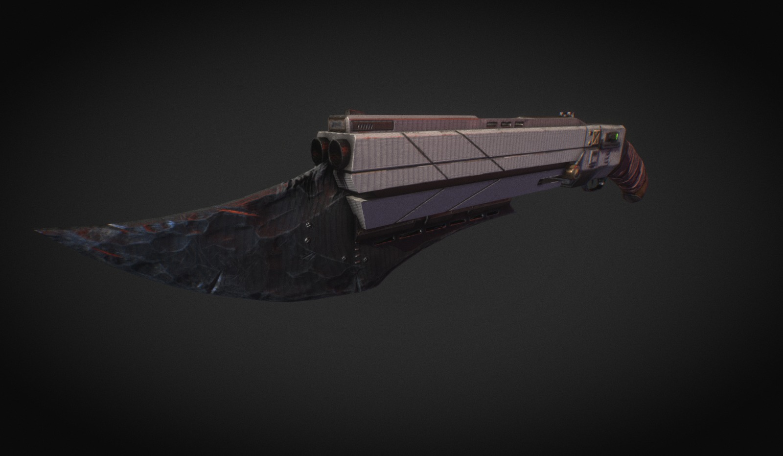 Double Damn Barrel - 3D model by John Raniel Ramos (@smileyramos ...