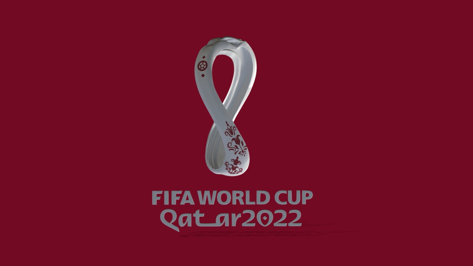 Qatar 2022 Logo Fifa worldcup 3D model - 3D model by zaxisbd [1204687 ...