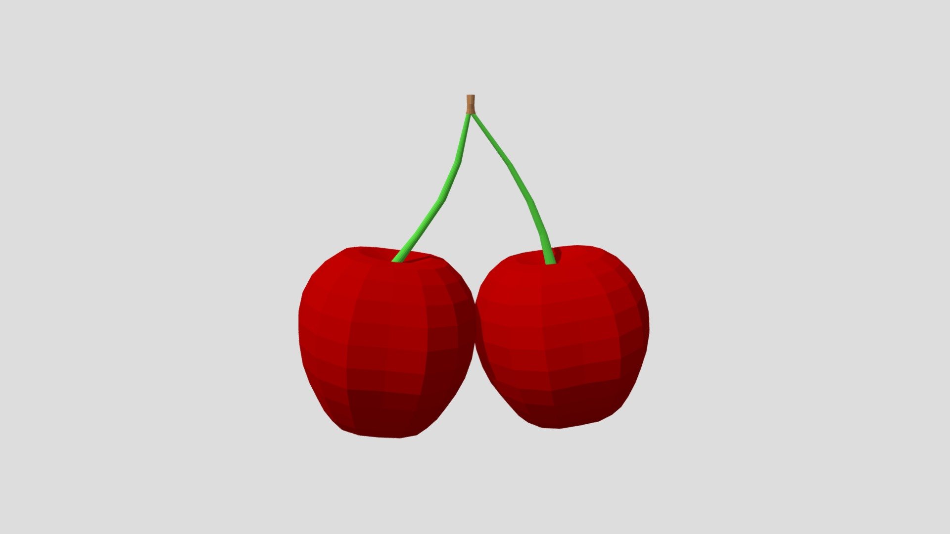 Low Poly Cartoon Cherry - Buy Royalty Free 3D model by chroma3d ...