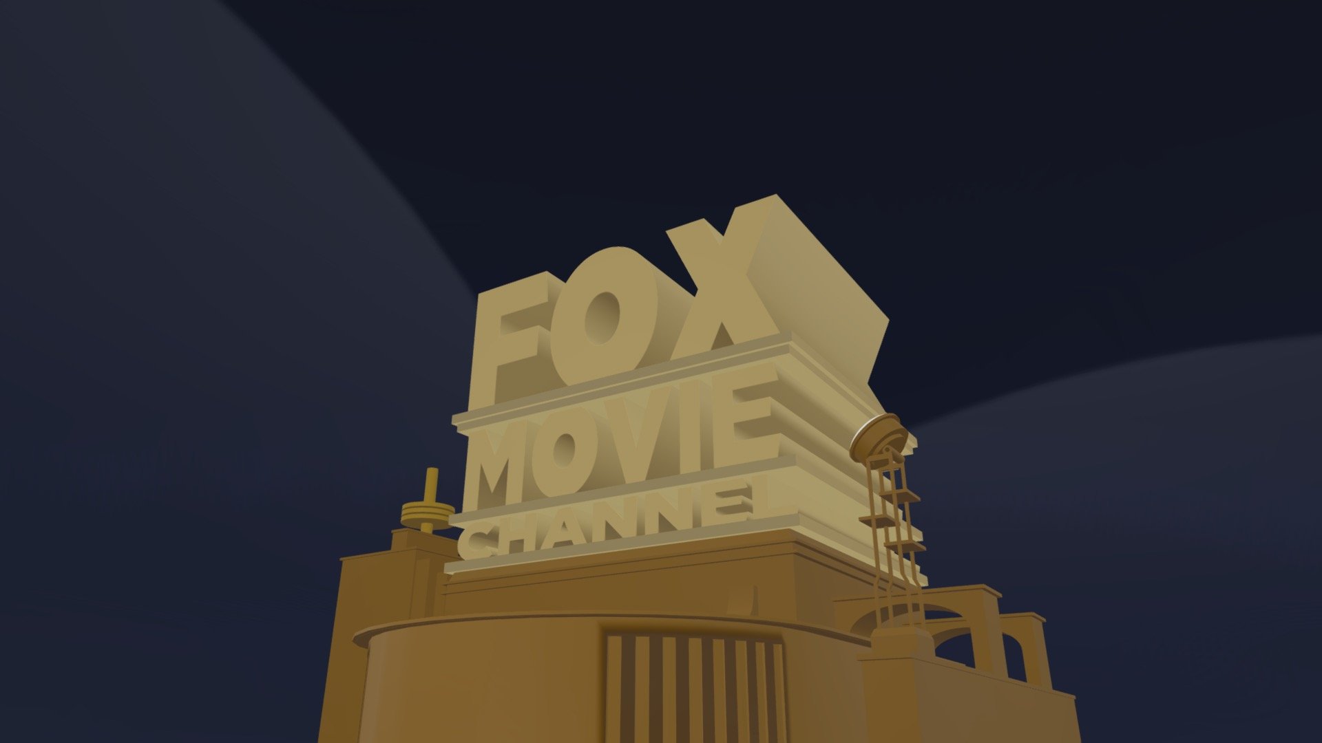 Fox Movie Channel Logo 2000 Remake - 3D model by Brainy Skills ...