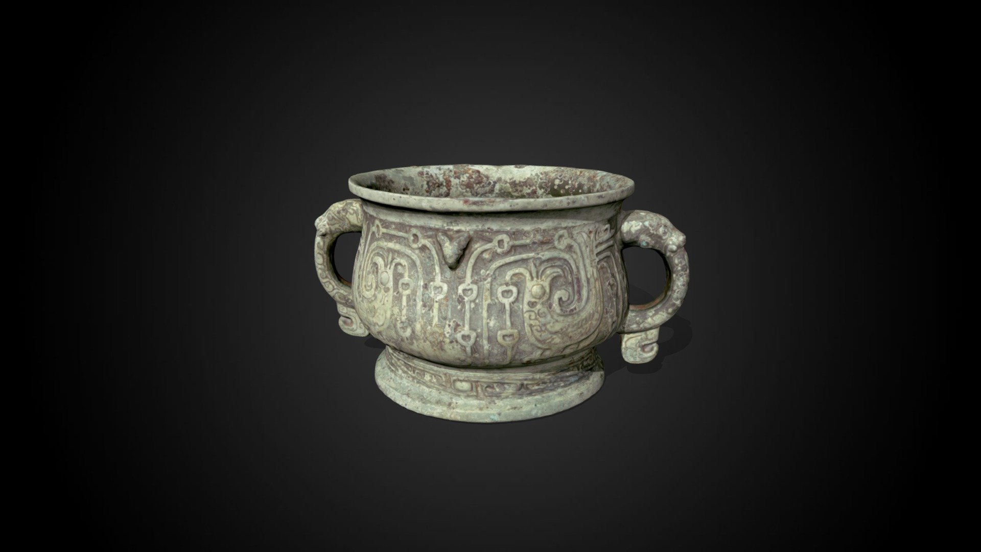 Gui Food Vessel, 10th Century BCE - Download Free 3D model by ...