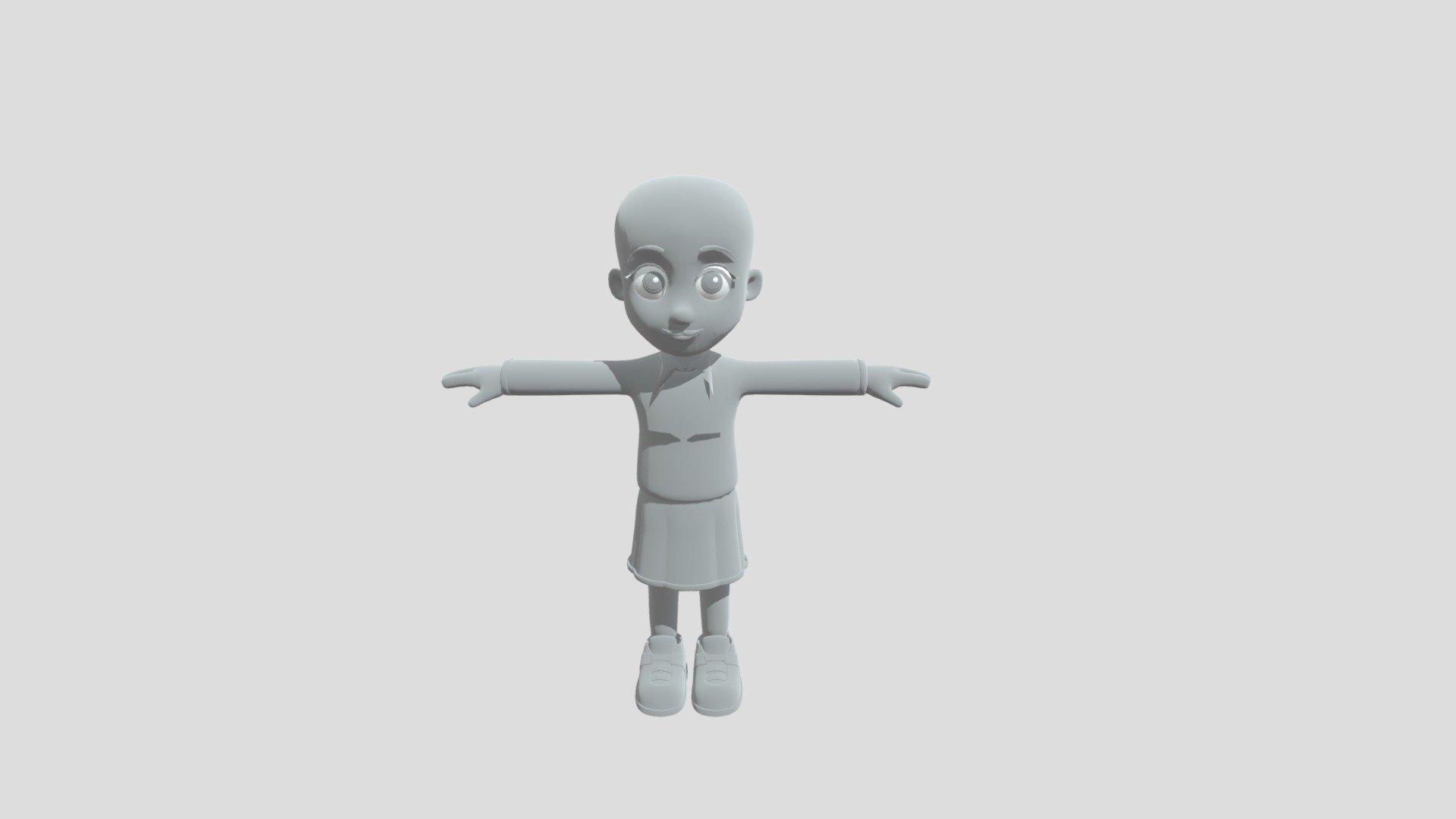 Human and VeggieTales in the House Female Base - Download Free 3D model ...