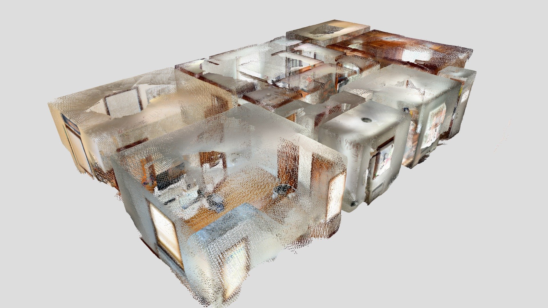 Dot3D House Scan (iOS LiDAR, 1% decimation) - Download Free 3D model by ...