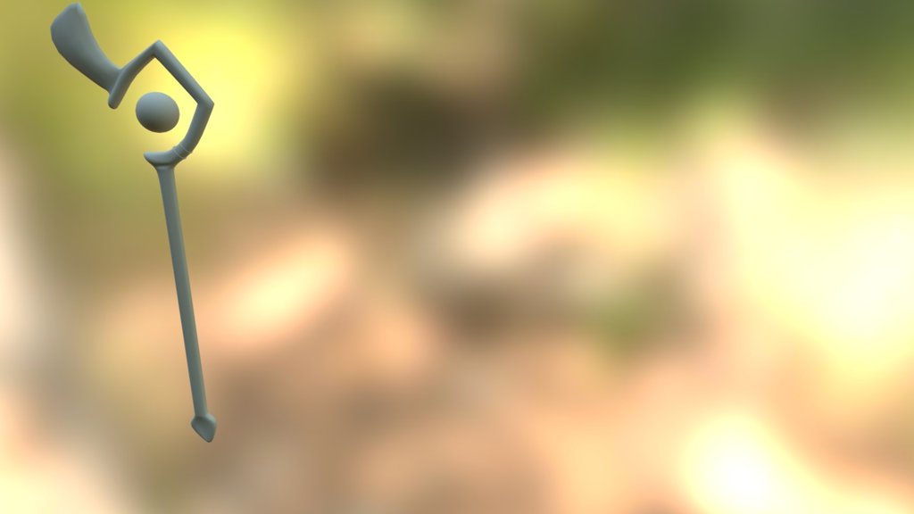 Megumin's Wand - 3D model by Ynes (@ynesvazkez) [12082f7] - Sketchfab
