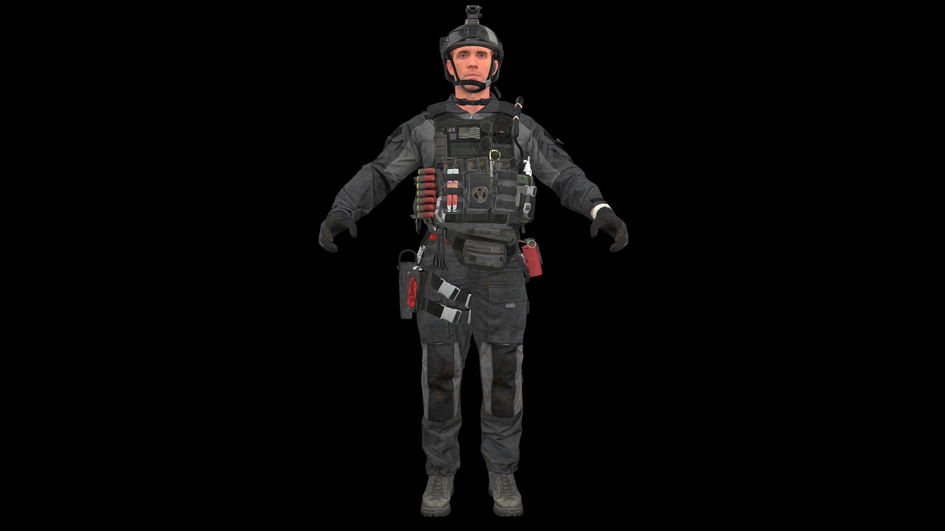 MWII(2022) - Shadow Company: Phillip Graves - 3D model by 3XtrEmE ...