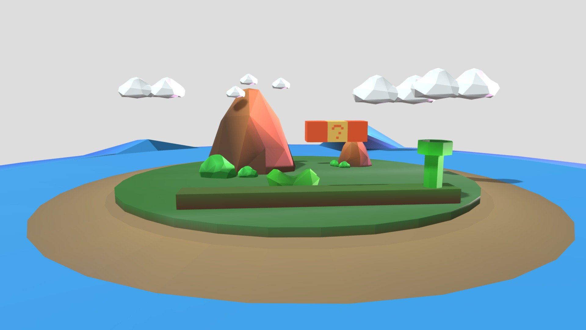 Super Mario Bros Voxel - 3D model by LaelM [120aa5e] - Sketchfab