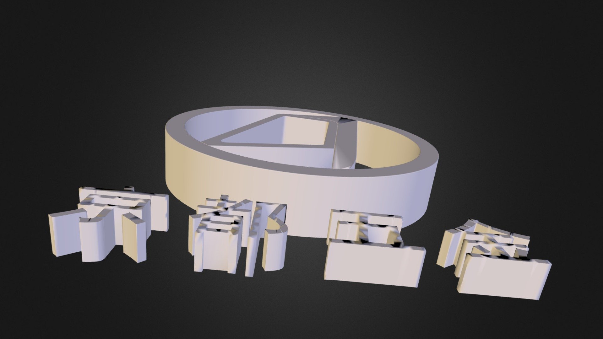 logo2.obj - 3D model by fb2k_kai [120cffc] - Sketchfab