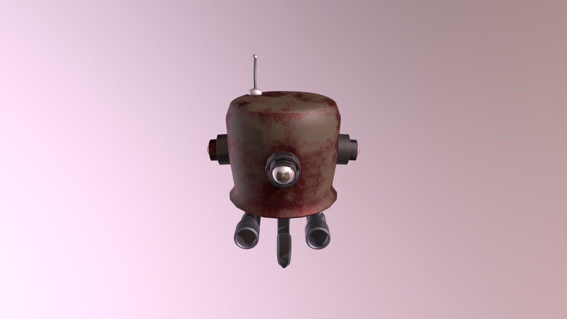 enemy robot - 3D model by mooniex05 [1210018] - Sketchfab