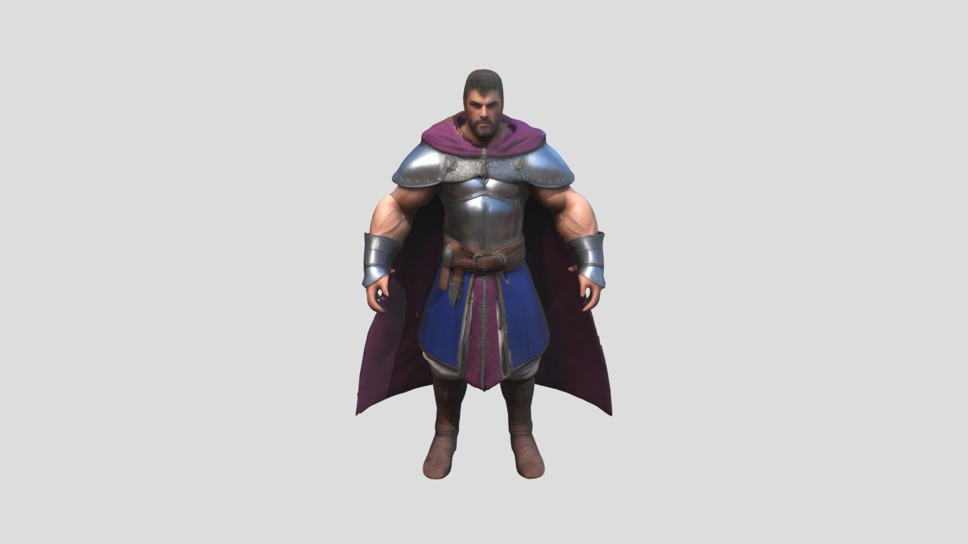 medieval character - 3D model by MarsKnevet [1210f13] - Sketchfab