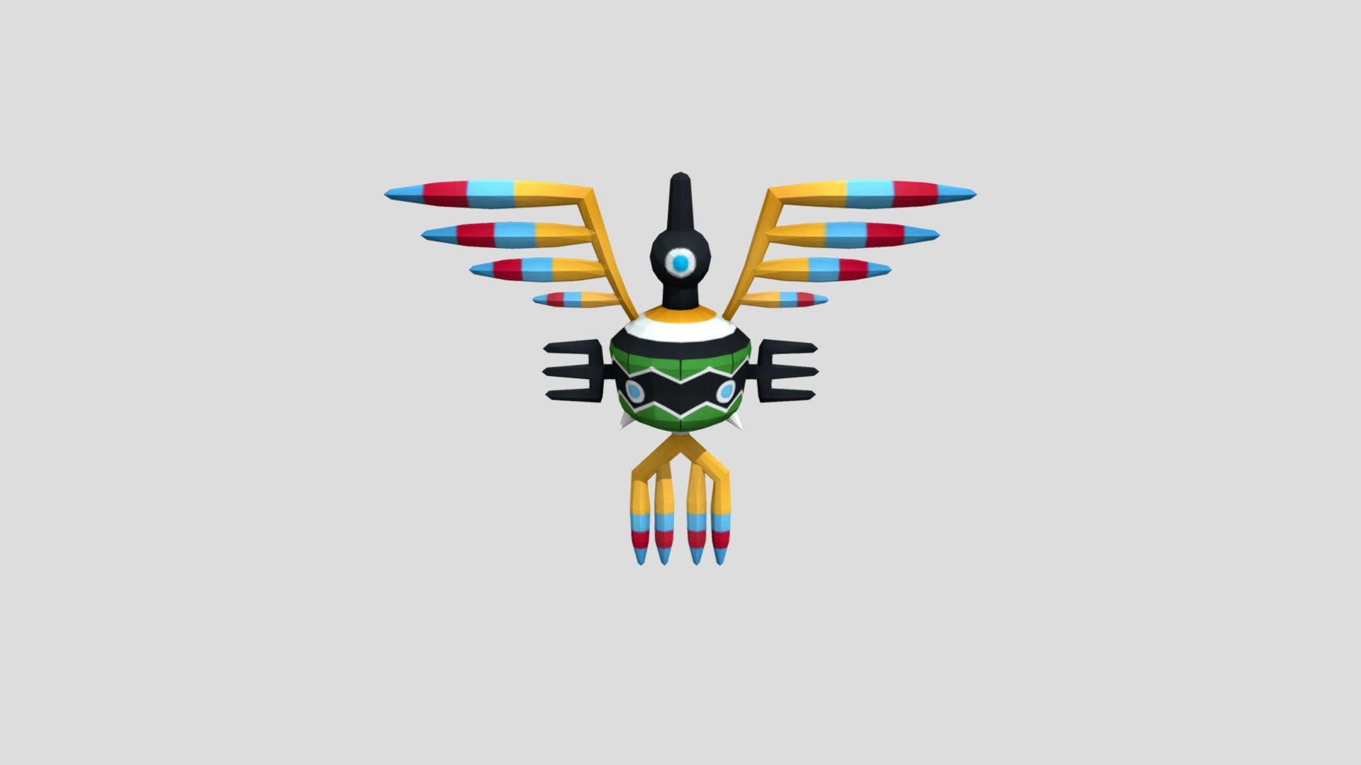 Sigilyph - Download Free 3D model by nguyenlouis32 [121186b] - Sketchfab