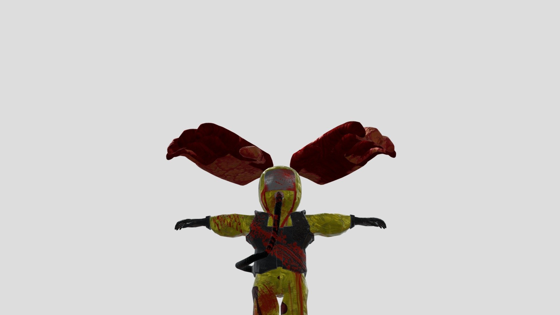 SCP Hazmat Man - 3D model by Rainey_Walker [1212112] - Sketchfab
