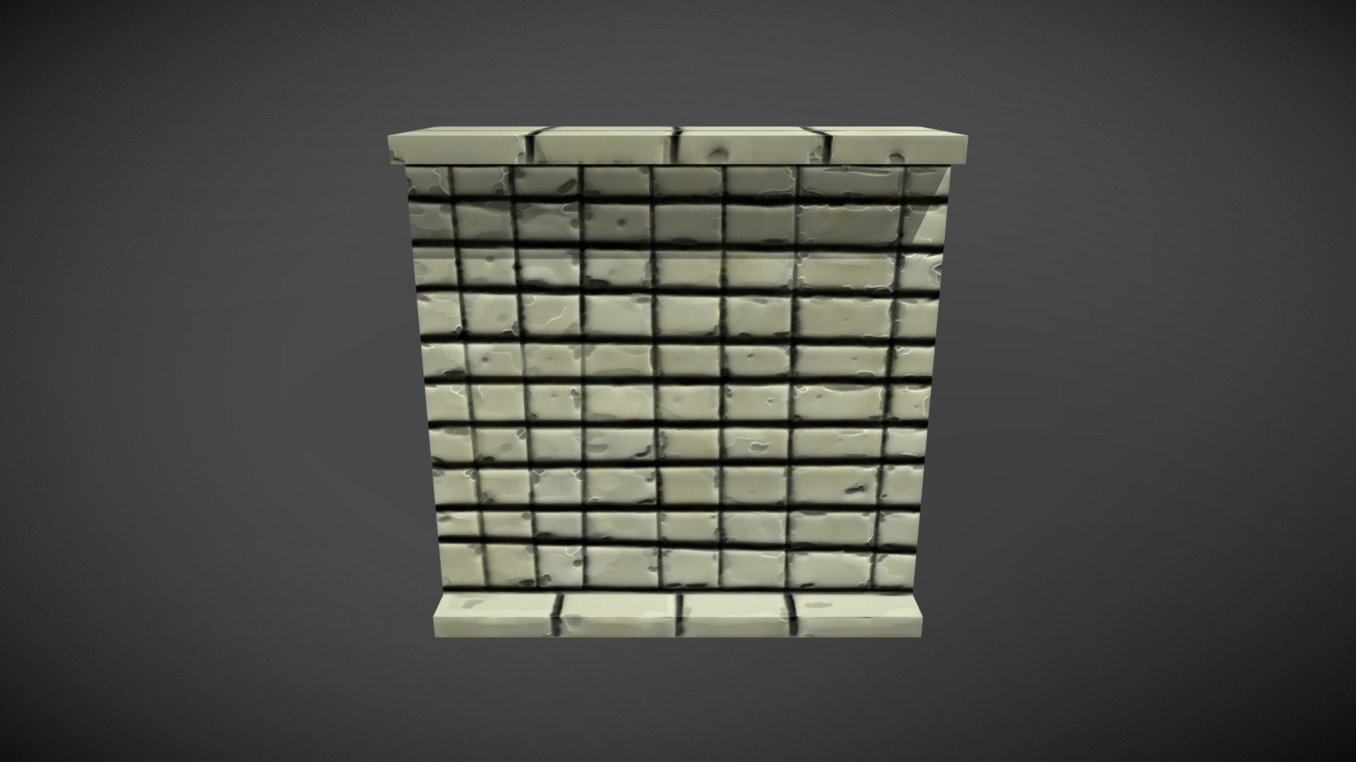 Wall - Download Free 3D model by C. Anastasiadis (@bagatir) [1213a46 ...