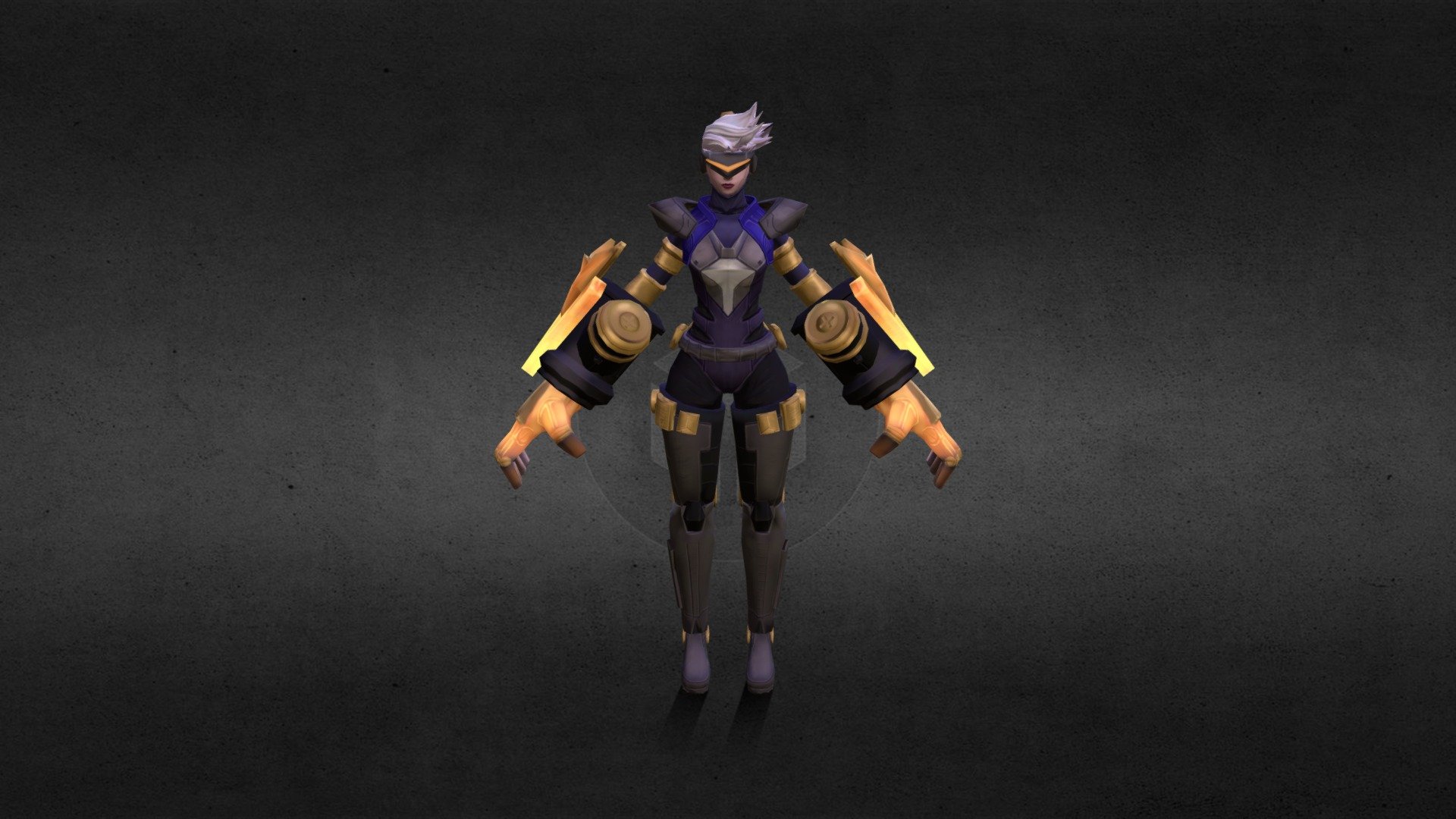VI project (style of me) - 3D model by All.Blue [1213c28] - Sketchfab
