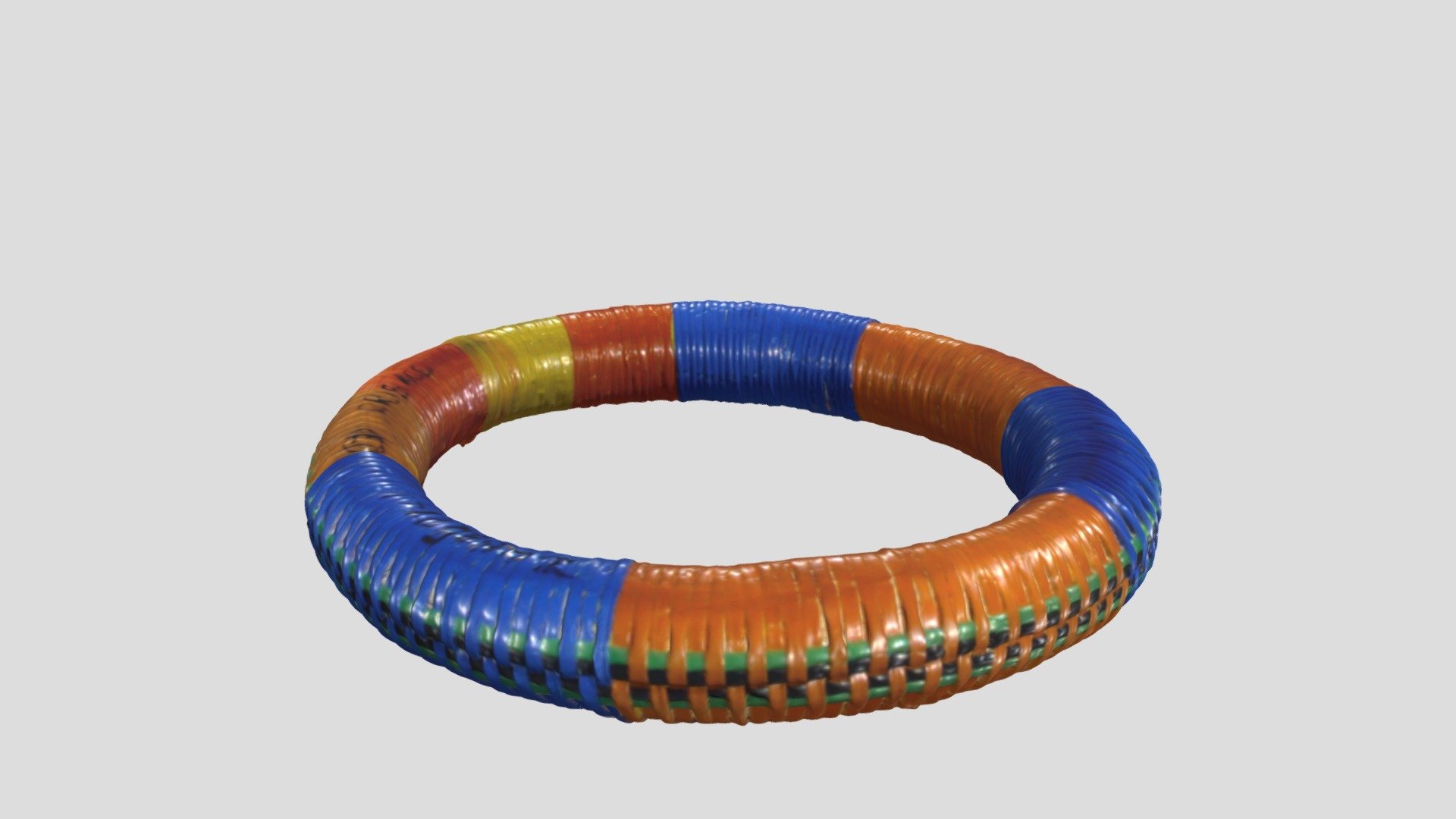 Ring for carrying bowls from Nigeria - 3D model by Aberdeen City ...