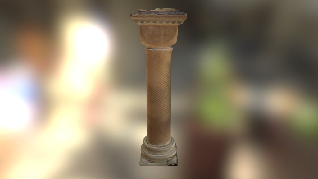 Pillar Sketch - 3D model by MCB (@TheRedAgent) [12153f4] - Sketchfab