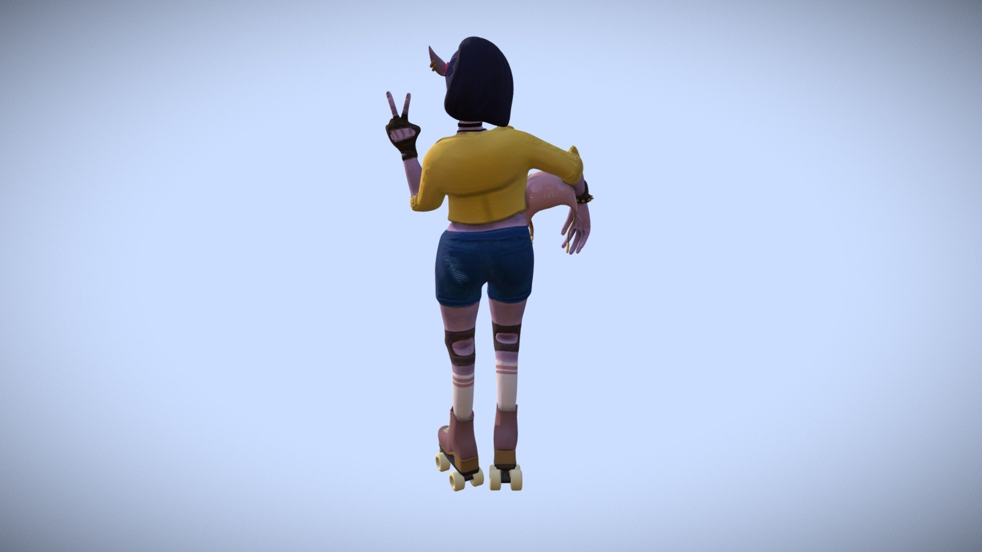 Retro Humanoid Character: Rush - 3D model by hyerynn96 [1215fb2 ...