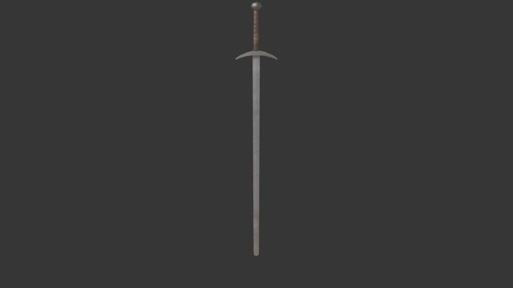 Simple Sword - 3D model by tbmann [121629f] - Sketchfab