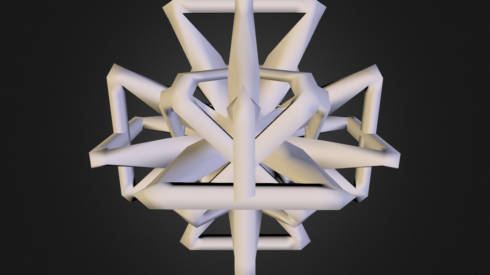 Hyper Cross - 3D model by David Harty (@tastypaper) [121859b] - Sketchfab