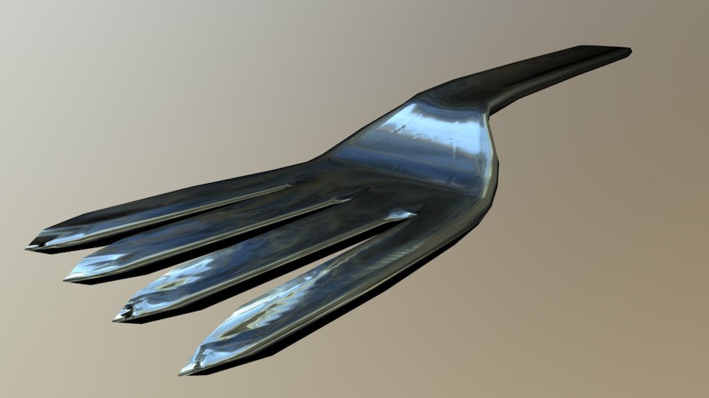 Fork Game Asset - Low Poly - 3D model by Fabio Malta (@fabiomalta ...