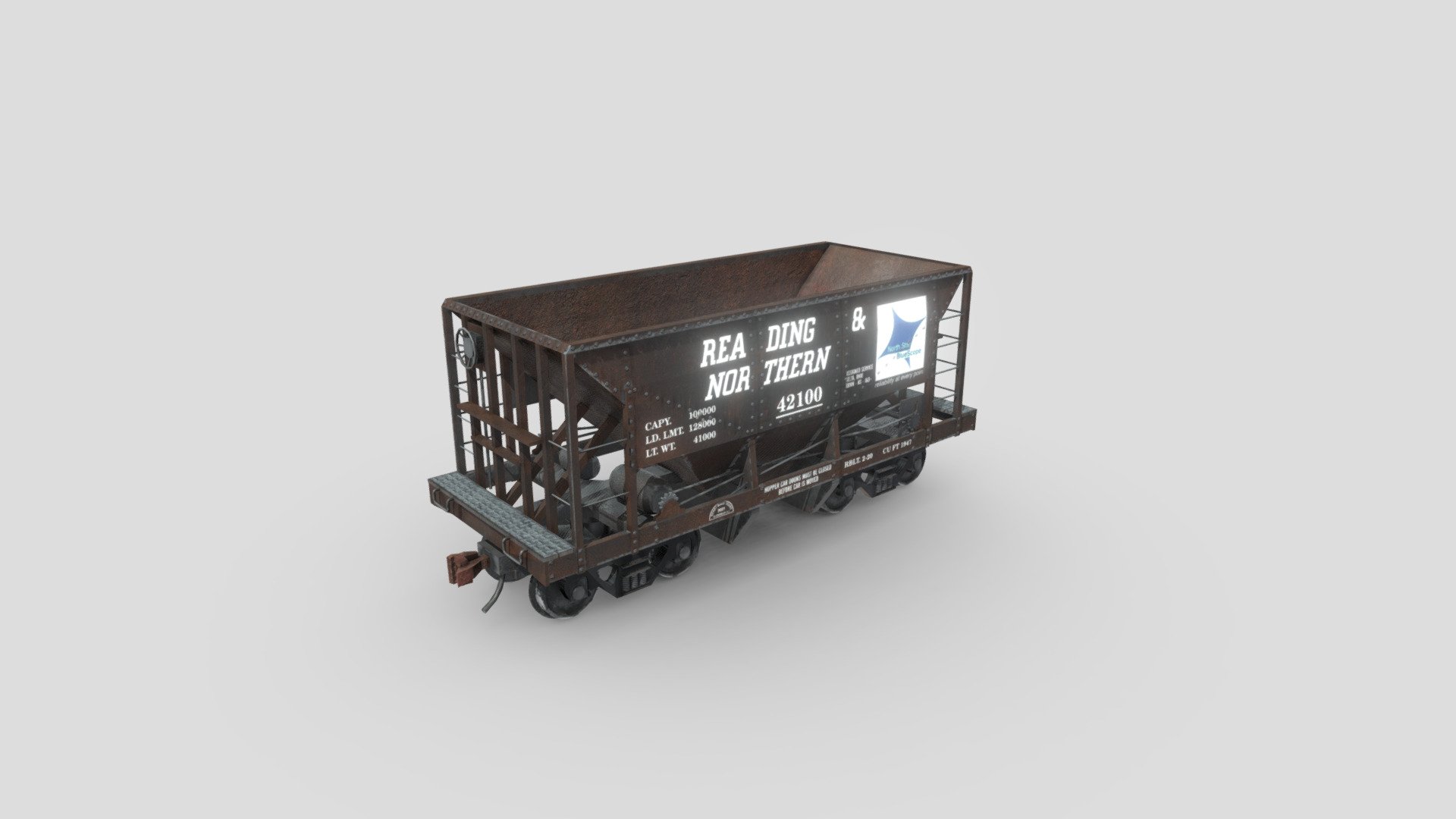 24 ft Iron Ore Jenny - 3D model by Lex713 (@LunarEclips3) [121b145 ...
