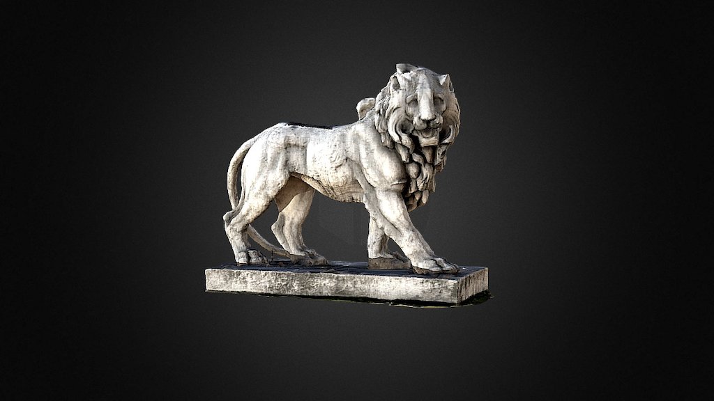 lion - 3D model by HERES [121b349] - Sketchfab