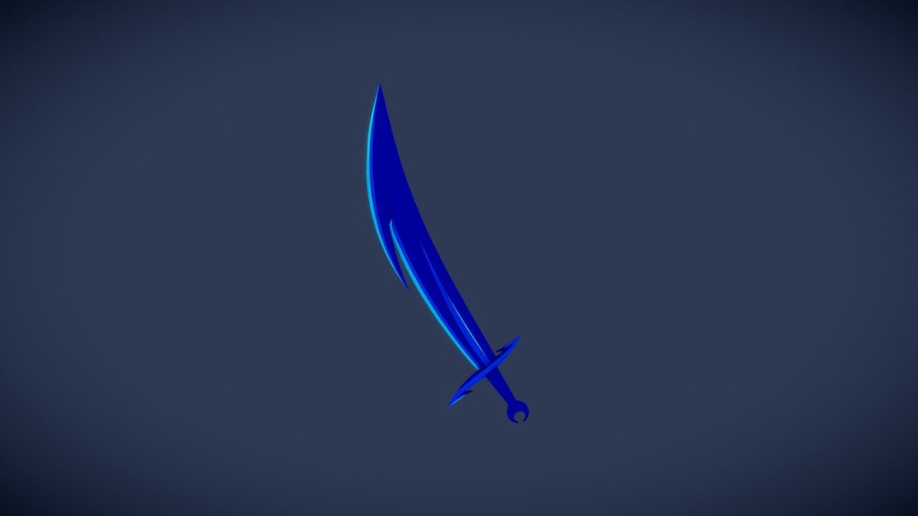 Vriska's Sword - 3D model by TrubleGum [121d770] - Sketchfab