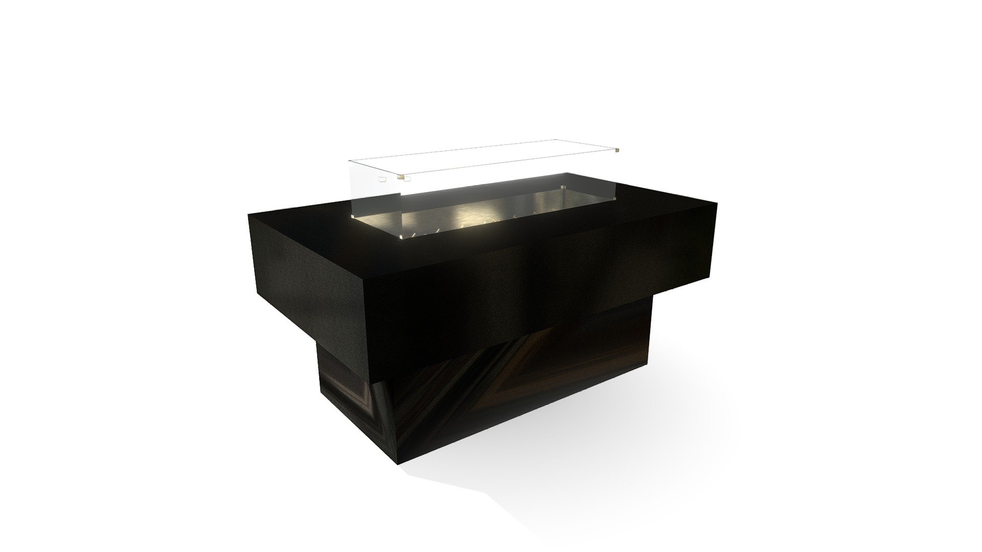 Modofire Lineo Rectangle Fire Table with 12-28 - 3D model by Kirk Fowler (@grafeety) [121e94d ...