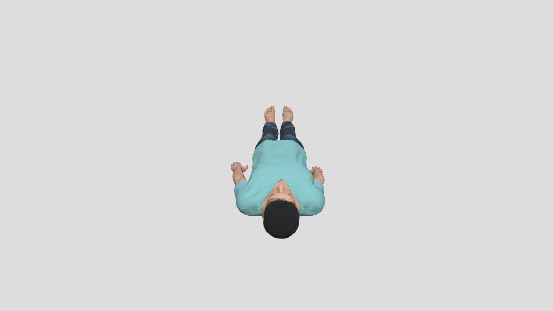 Ali Sleeping CSF Scaled - Download Free 3D model by GLTFconverter ...