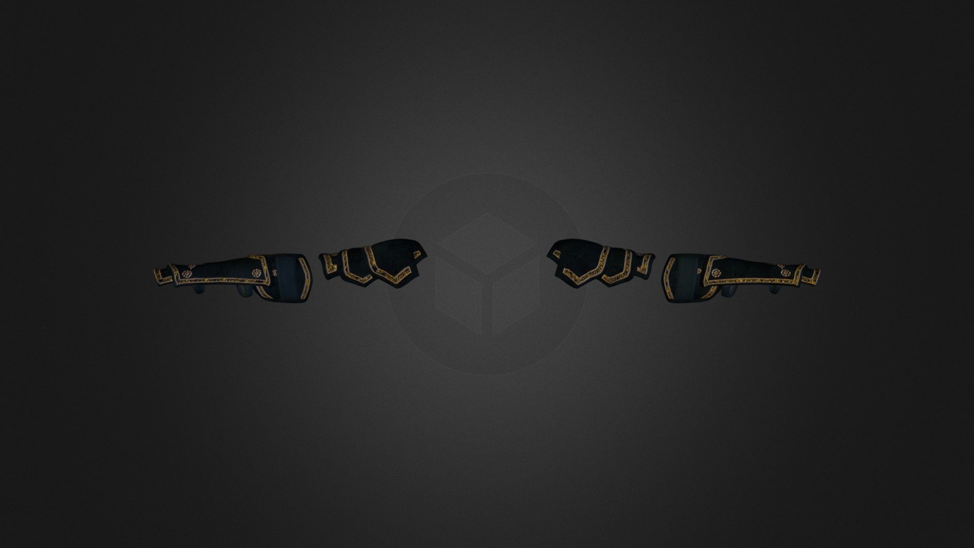 Gothic Knight Armor - Arms - 3D model by beholdmidia [1220610] - Sketchfab