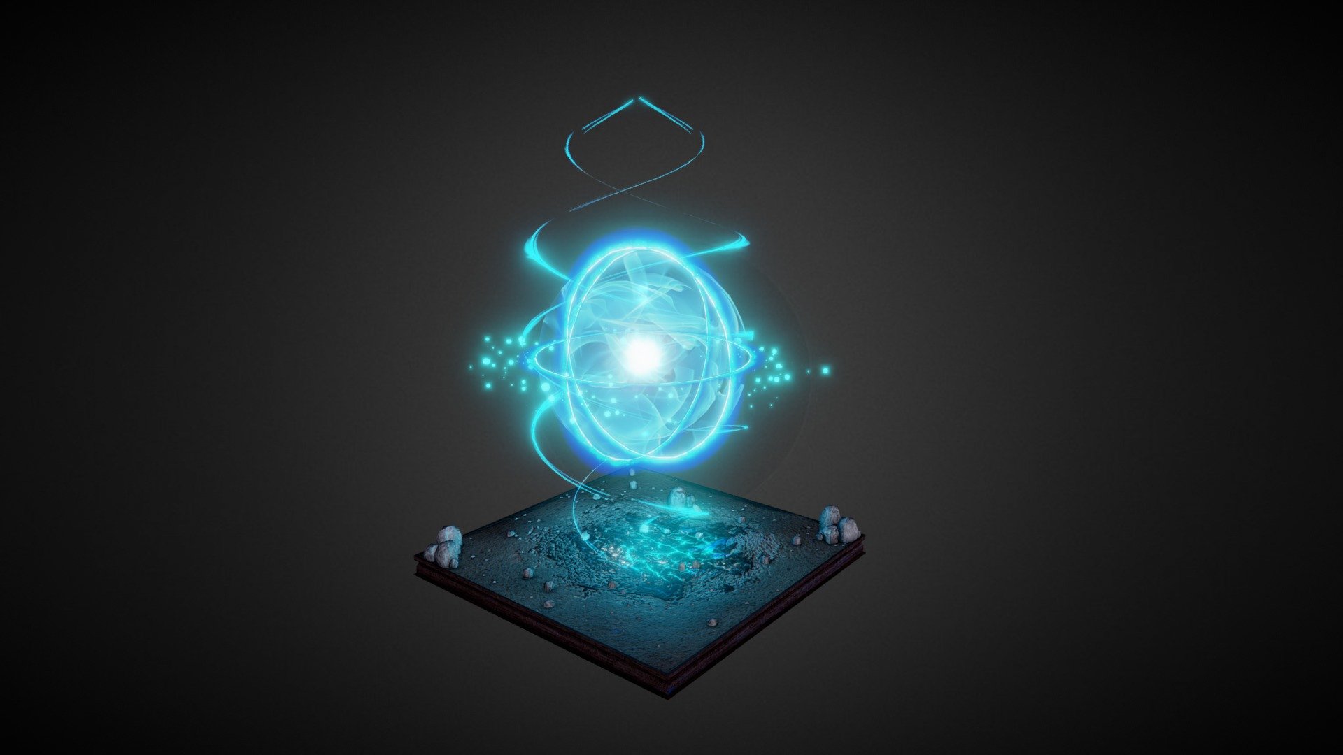 Item / Props (Orb-Blue) FPS (Model Low Poly) - Buy Royalty Free 3D ...