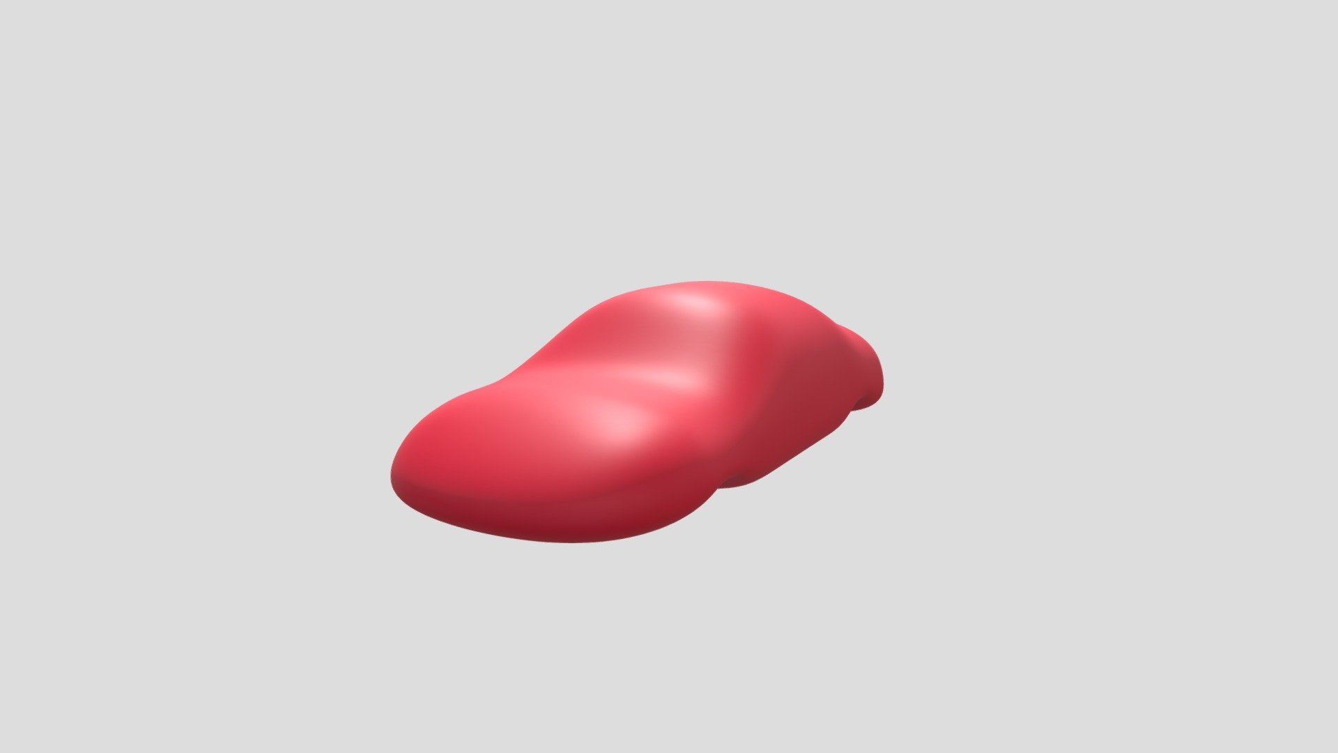 Red Car Body - 3D model by thekrackon123 [1220c3a] - Sketchfab