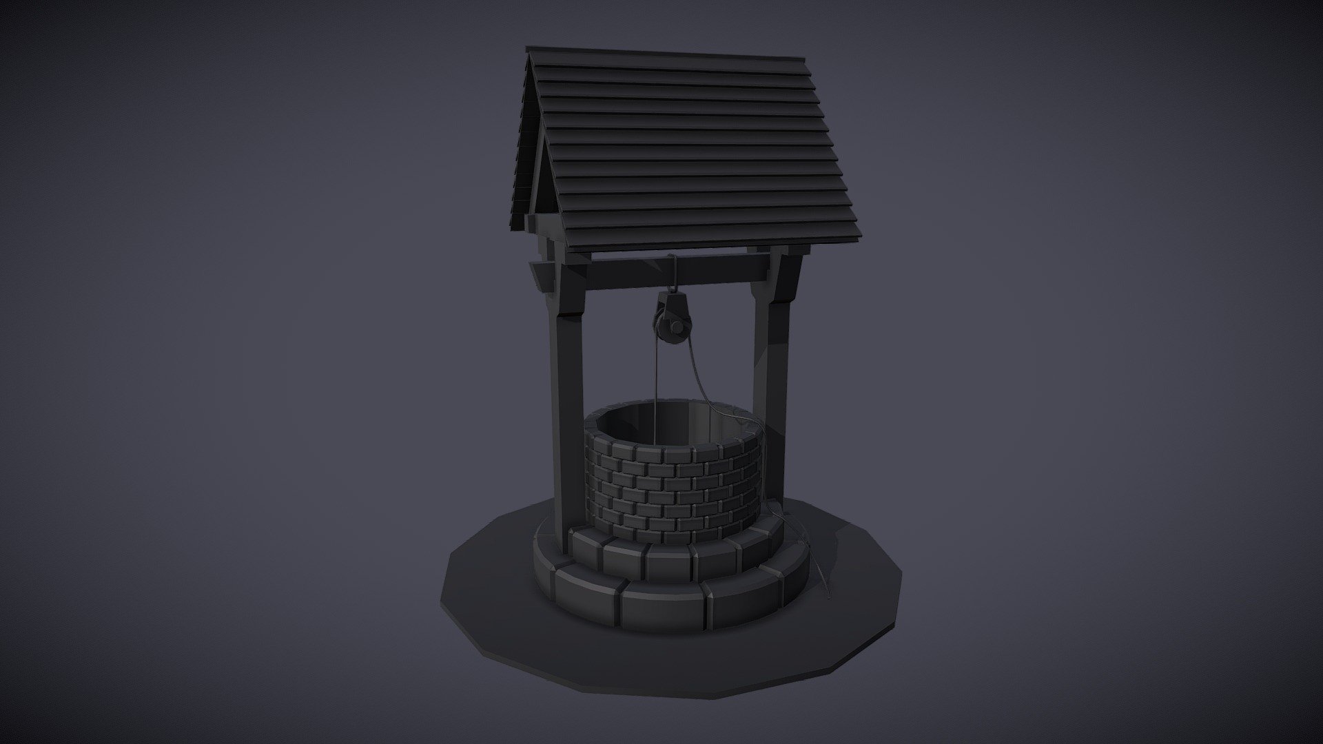 Deep well - 3D model by fringaa [122148e] - Sketchfab