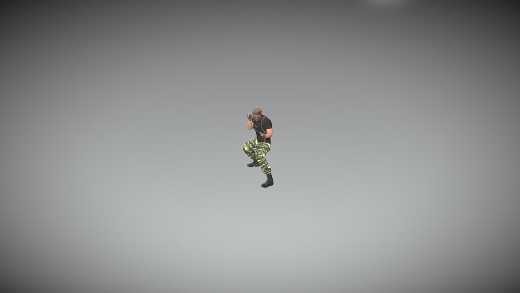 Leg Sweep - 3D model by Spuke Animation (@spukeanimation) [1221985 ...